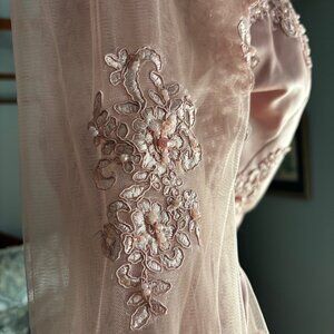 Dorris Wedding | Dresses | Doris Wedding A Line Dress With Train And Appliques | Poshmark